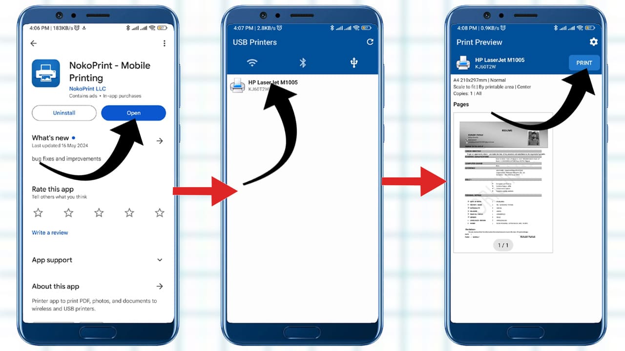 Mobile Print: मोबाइल से आसानी से प्रिंट निकालें। - Online society